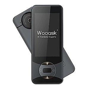 Wooask Language Translator Device Portable Real-time Voice Translation in 138 Different Languages and Accents for Learning, Travel, Business and Daily Tasks