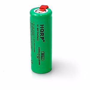 HQRP 49x17mm Battery Compatible with Braun Triumph ProCare 9900 9500 9400 9000 3731 Toothbrush Replacement