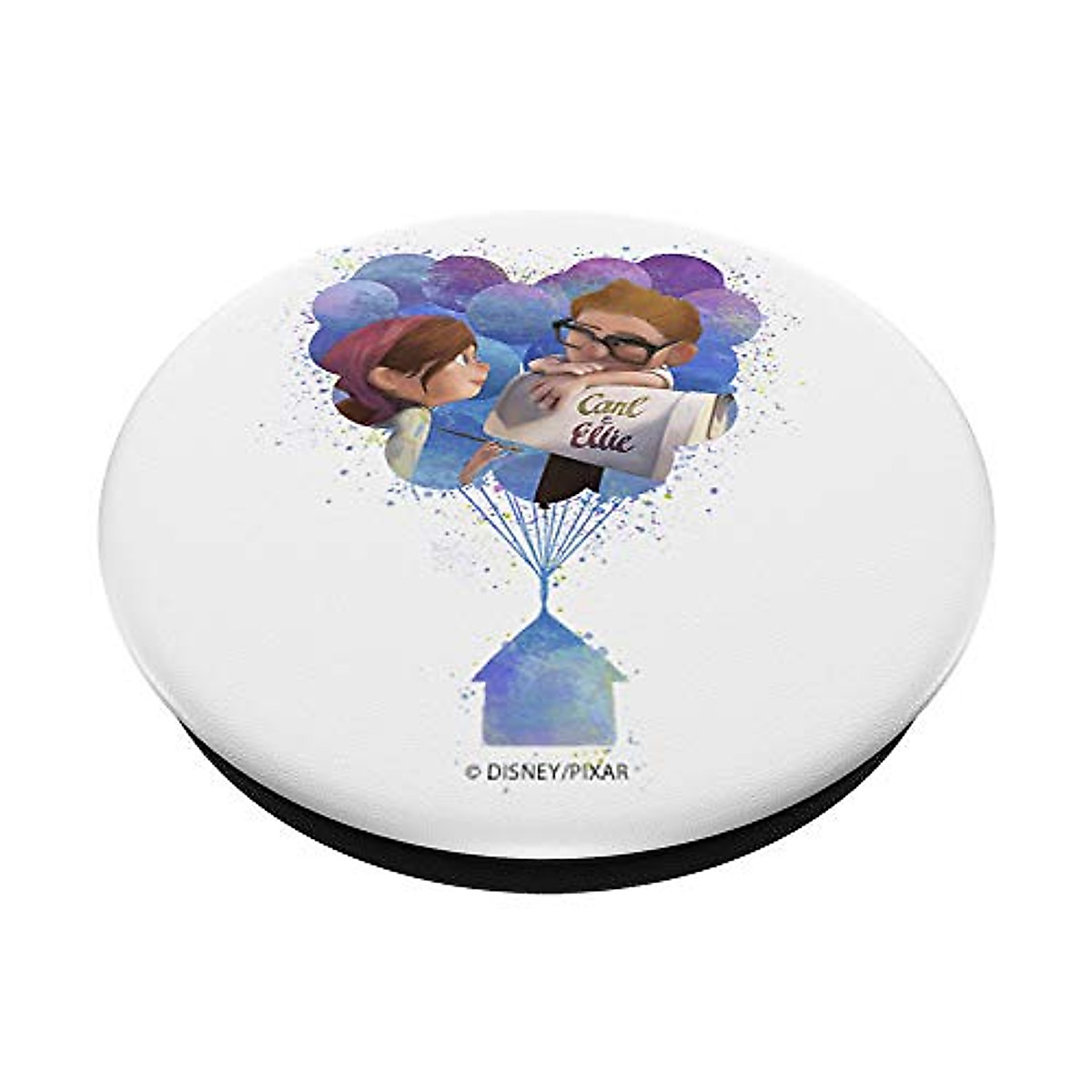 Disney Pixar Up Carl and Ellie At The Mailbox PopSockets PopGrip: Swappable Grip for Phones & Tablets