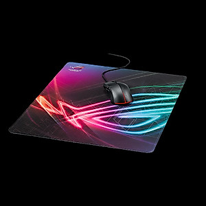 ASUS Rog Strix Edge Vertically Orientated Gaming Pad with Anti Fray Stitching