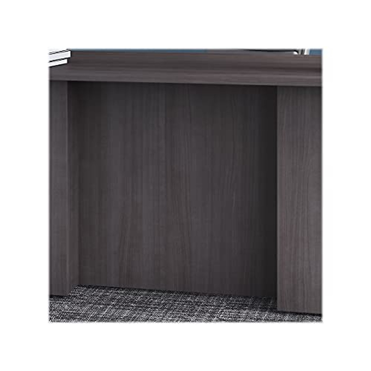 Bush Business Furniture Office 500 Executive Desk with Drawers, Lateral File Cabinets and Hutch, 72W, Storm Gray