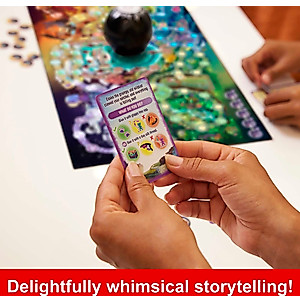 Mattel Games Magic 8 Ball Magical Encounters Board Game for Kids, Cooperative Family Game with Real Magic 8 Ball