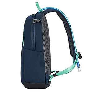 Travelon Greenlander Sustainable Anti-Theft 9L Backpack, Galaxy Blue, 9" W x 16" H x 5" D