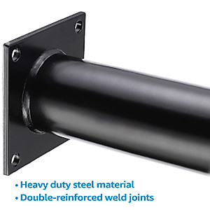 LEONLITE L Shape Wall Mount Bracket for Slip Fit Light, 2-3/8 inch, 90 Degree, 60mm, Shoebox Light Wall Bracket, for Floodlight, Street Light, Parking Lot Light and Outdoor Lighting fixtures