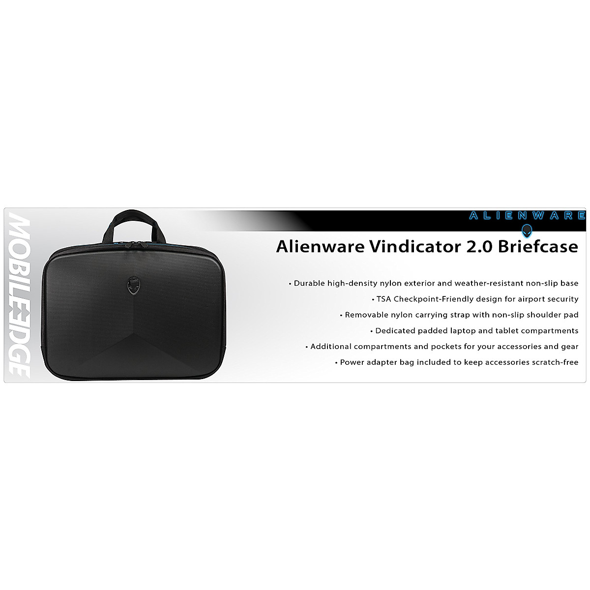 Alienware 15" Vindicator 2.0 Gaming Laptop Backpack, Black (AWV15BP-2.0)