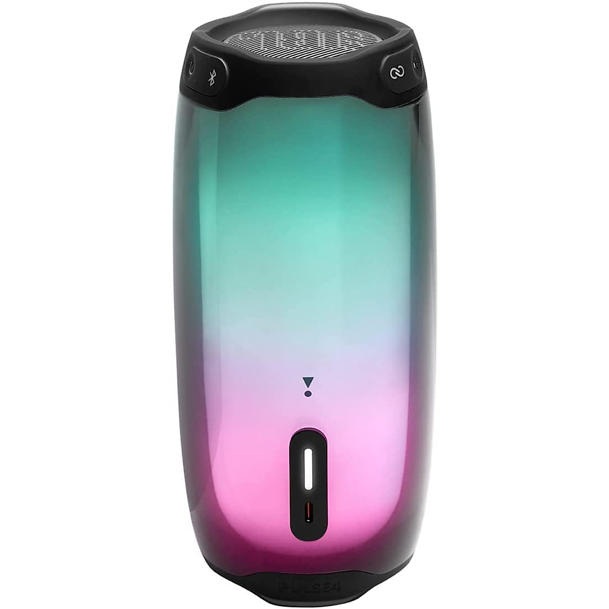 JBL Pulse 4 Waterproof Portable Bluetooth Speaker with 360 Color LED and Deluxe Hardshell Travel Case (Black)