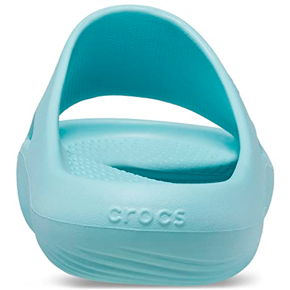Crocs Unisex Mellow Slides Sandal, Pure Water, 4 US Men