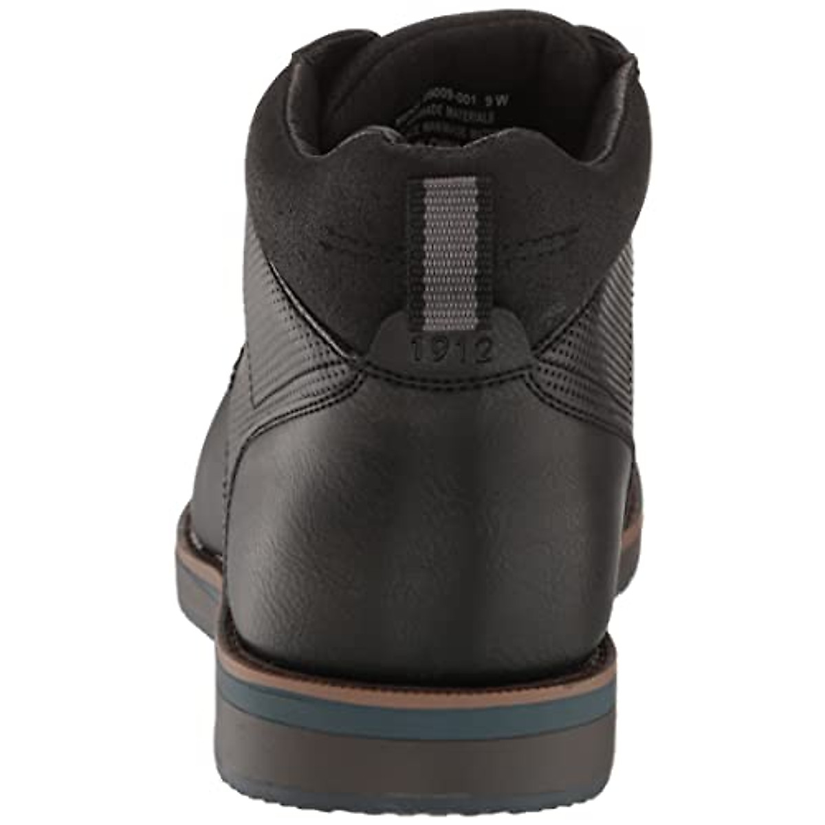 Nunn Bush Men's DC Circuit Plain Toe Chukka Boot with Memory Foam, Black, 13 Wide