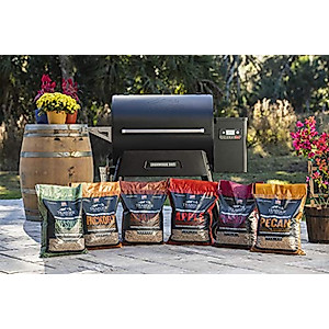 Traeger Grills Hickory 100% All-Natural Wood Pellets for Smokers and Pellet Grills, BBQ, Bake, Roast, and Grill, 20 lb. Bag
