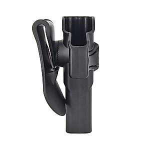 Gun Holster for Glock 21 Gen 1 2 3 4, Glock 20 Gen 1 2 3 4, OWB Paddle Holster, Outside Waistband Belt Tactical Holster, Open Carry Polymer Holster, 360° Adjustable & Fast Release - Right Handed