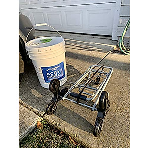 Mount Plus A8 Premium Folding Lightweight Shopping Grocery Luggage Laundry Cart | 66lb Weight Capacity | Stair Climber