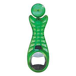 Shrockie Rewind Retractable Bottle Cap Opener, 202, 1-piece, Color will Vary