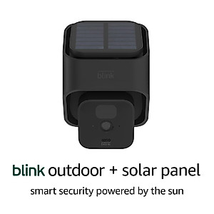 Blink Outdoor (3rd Gen) + Solar Panel Charging Mount – wireless, HD smart security camera, solar-powered, motion detection – Add-on camera (Sync Module required)