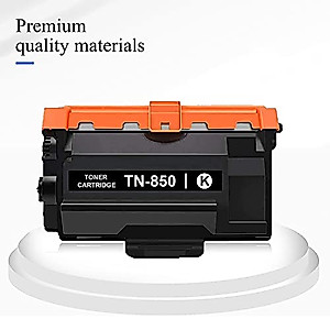 LKKJ 2 Pack TN850 High Yield Black Toner Cartridge Compatible TN-850 Toner Cartridge Replacement for Brother DCP-L5500DN L5600DN L5650DN MFC-L6700DW HL-L6200DW/DWT Printer Toner.