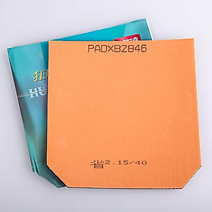 DHS NEO Hurricane 3 (Provincial, Professional) Table Tennis Rubber, ITTF Approved, Table Tennis Match Rubber, inorganic Rubber (Black / 39°, 2.15 mm)