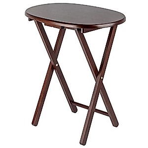 Winsome Nathan 5-PC Set Cappuccino Snack Table 23.7x15.83x25.51