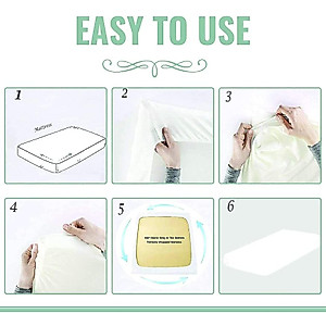 Edenwald Sleeper Sofa Bed Sheet Set - Full Burgundy Sleeper Sofa Flat Sheet Linens 3" Drop - 100% Egyptian Cotton 800 TC Sheets - Sleeper Sofa Sheets, Sleeper Mattress Sheet- Full Sofa Sleeper Sheets