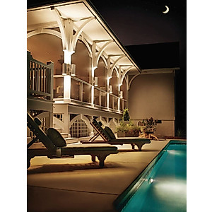 Progress Lighting Cylinder Collection 5" Modern Outdoor Up/Down LED Wall Lantern Light Antique Bronze