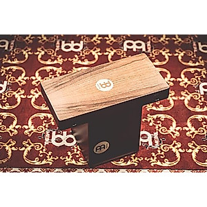 Meinl Slaptop Cajon Box Drum with Internal Snares and Forward Projecting Sound Ports - NOT MADE IN CHINA - Walnut Playing Surface, 2-YEAR WARRANTY (TOPCAJ2WN)