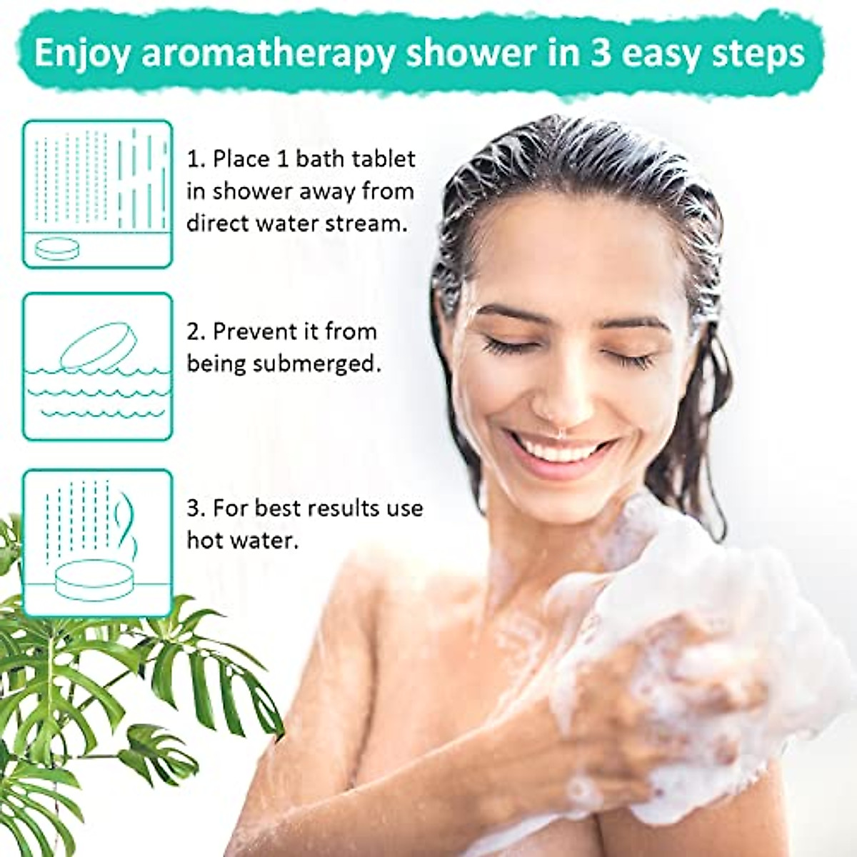 Gifts for Women - Pack of 6 Shower Steamers Bath Bombs, Shower Bombs with Essential Oils , Aromatherapy Shower Steamers Bath Bomb Gift Set Self Care and Relaxation Gifts for Women and Men