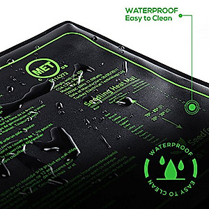 MET Certified 4 Pack Seedling Heat Mat, Seedfactor Waterproof Durable Germination Station Heat Mat, Warm Hydroponic Heating Pad for Indoor Home Gardening Seed Starter