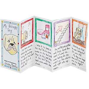 Really Good Stuff Ready-to-Decorate Fold-A-Book Set