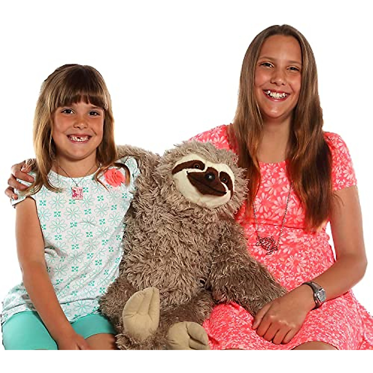 Wild Republic Jumbo Sloth Plush, Giant Stuffed Animal, Plush Toy, Gifts for Kids, 30 Inches