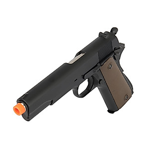 Army Armament Full Steel 1911 Gas Blowback Airsoft Pistol w/Silver Barrel -R31