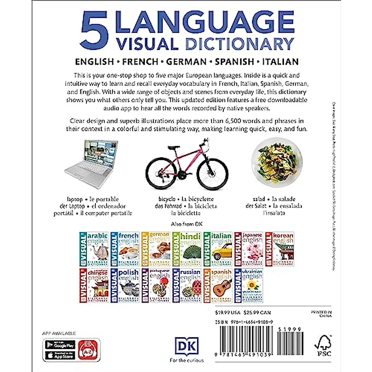 5 Language Visual Dictionary (DK Bilingual Visual Dictionaries)