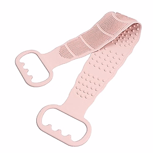 FRCOLOR Home Tools Body Scrub Body Towels Bath Scrubber Body exfoliator Brush Shower Scrubber Silicone Shower Back Scrubber Body srub Deep Cleaning Back pad mud Towel Body Brush rub mud