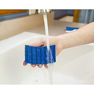 Quickie Sponges, Non-Scratch Multi-Purpose Scrubbing Sponge, 2-Pack, 2 Count, Kitchen Sponge