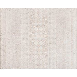 Gertmenian Indoor Outdoor Area Rug, Classic Flatweave, Moroccan Collection II, Stain & UV Resistant Carpet, Deck, Patio & Mudroom, 8x10 Large, Vintage Brown Tan Distressed Classic Tribal, 19503