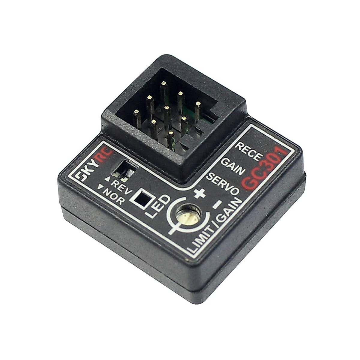 SKYRC GC301 Gyro Sensor Automatic Stability Control Gyro for Adjusting RC Cars Steering Output