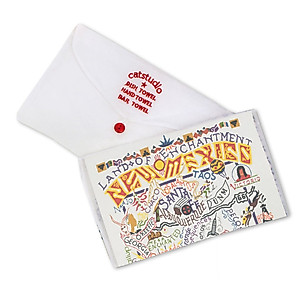 Catstudio New Mexico Dish Towel - U.S. State Souvenir Kitchen and Hand Towel with Original Artwork - Perfect Tea Towel for New Mexico Lovers, Travel Souvenir