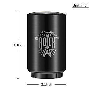VEADOOLLY Automatic Beer Bottle Opener with Magnetic Cap Catcher, Stainless Steel One-Handed Lid Opening Spring Loaded Push&Pop for Kitchen Home Bar Restaurant Household Utensils Beer Accessories Gift