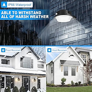 SKYWORLD LED Barn Light, 100W 10000LM Dusk to Dawn Outdoor Lights with Mounting Arm, Adjustable Photocell, IP66 Waterproof Outside Security Lighting for Yard Garage Warehouse Area Street Light