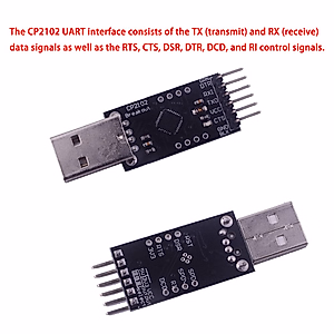 DIYmall 3PCS CP2102 USB to TTL Serial Module with DTR Pin, Converter Adapter STC Downloader Module for Arduino, ESP32-cam, GSM Relay, Pro Mini, Nextion Display, Beitian GPS