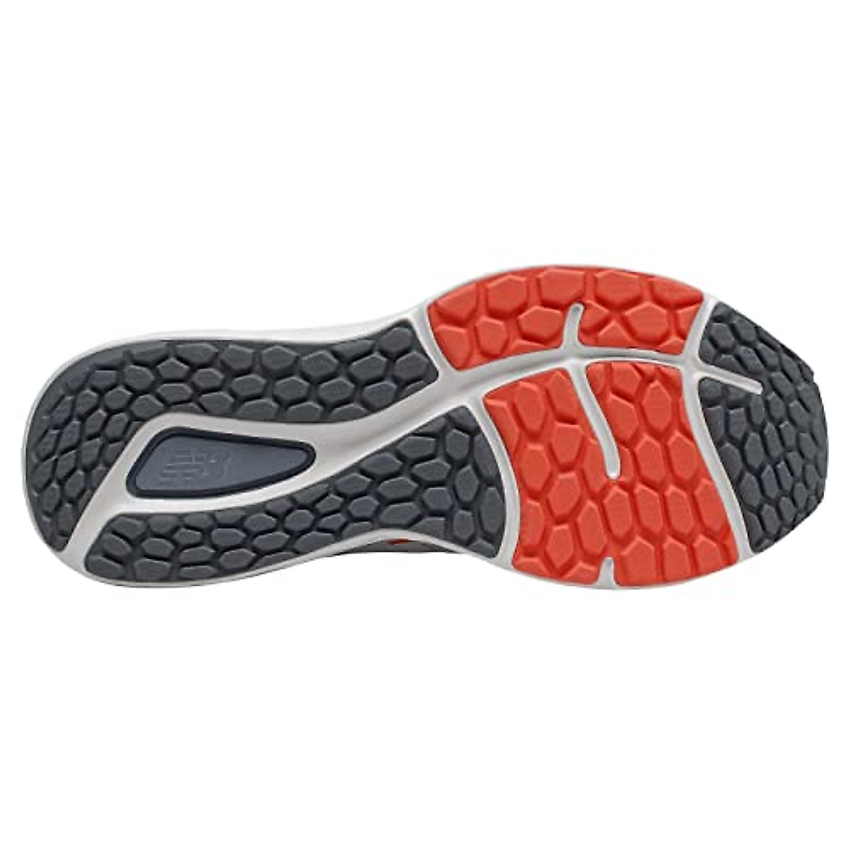 New Balance mens 680 V7 Running Shoe 10.5 Grey/Ghost Pepper/Black