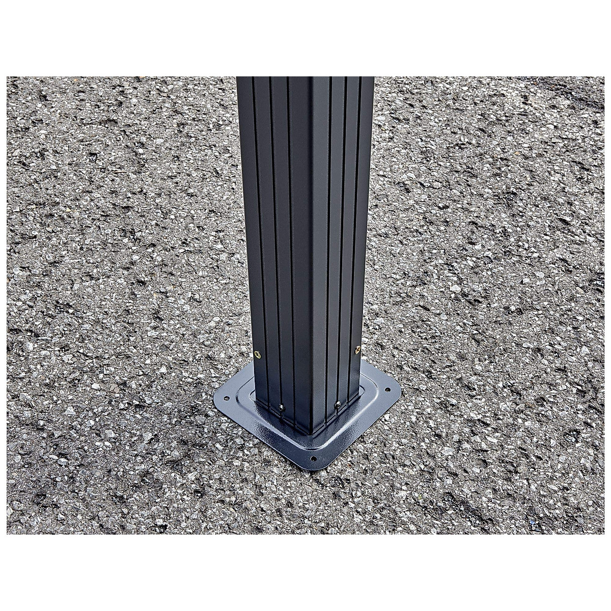 Sojag 20' x 12' Samara Carport with Aluminum Frame and 10' High Galvanized Steel Roof for Easy Drive Through Access