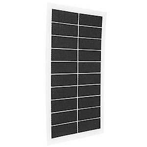 Vbest life 7W 10V Lightweight Solar Panel, Compact ETFE Solar Cell Module Semi-Flexible Solar Power Panel