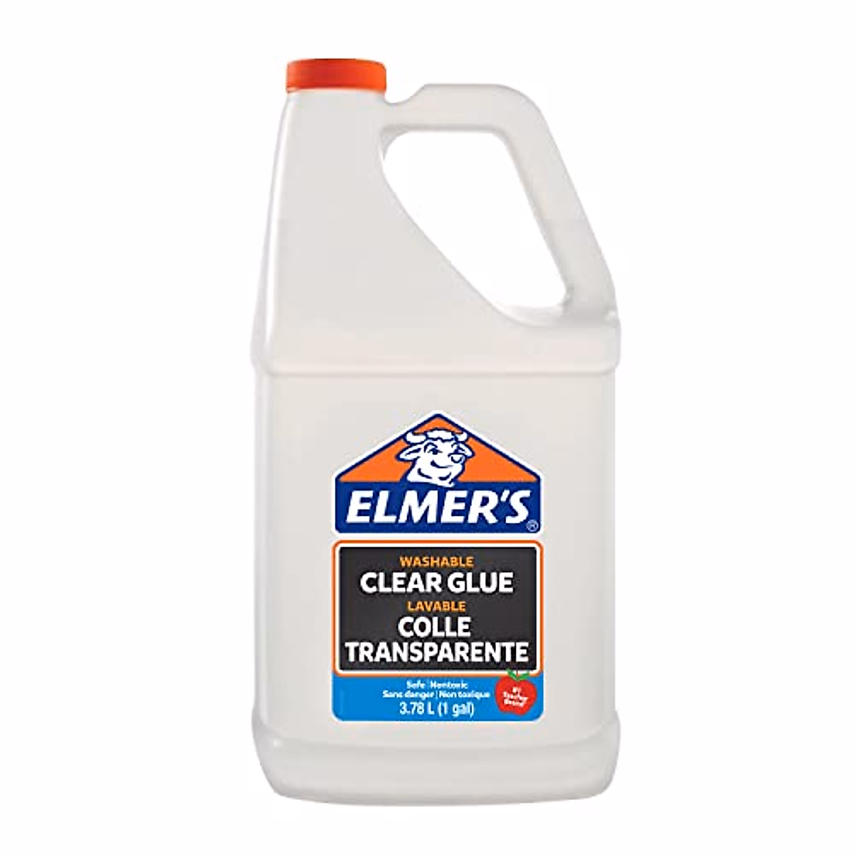 Elmer's Liquid School Glue, Clear, Washable, 1 Gallon - Great for Making Slime & Disappearing Purple School Glue Sticks, Washable, 7 Grams, 30 Count
