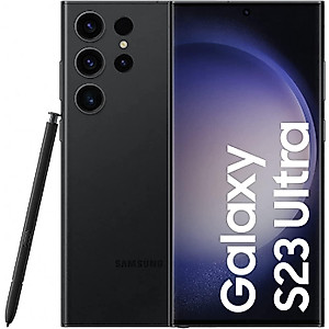 Samsung Galaxy S23 Ultra 5G S9180 Dual 256GB 12GB RAM, 200 MP Camera, Factory Unlocked – Phantom Black