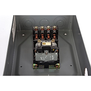 SCHNEIDER ELECTRIC 8903LG40V02 Lighting Contactor 600-Vac 30-Amp L Electrical Box