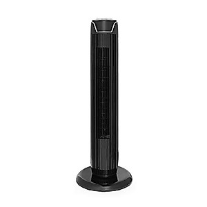 SPT SF-1536BKA: Tower Fan with Remote and Timer in Black, WEIGHT 7.8 lbs