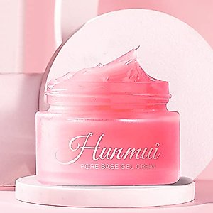 Hunmui Face primer pore base gel cream，Magical perfecting base face primer under foundation Anti-Aging WrinklesShrink Pore Remove Fine LinesExfoliatingAnti-Oxidation(1PC)
