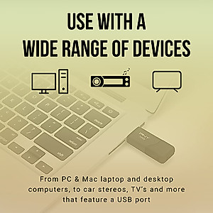 PNY 16GB Attaché 3 USB 2.0 Flash Drive, 5-Pack