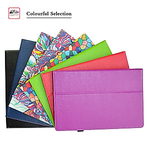 AT&T Trek 2 HD Case (Model 6461A),Mama Mouth PU Leather Folio 2-folding Stand Cover with Stylus Holder for 8" ZTE Trek 2 HD K88 /ZPad 8 K81 Android Tablet,Black