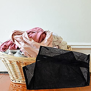 Cabilock Laundry Bag for Bras Mesh Laundry Bags 6pcs Laundry Bag Dirty Clothes Organizer Bag Machine Wash Bag with Zipper Closure for Travel College Camping and Gym Travel Laundry Bags