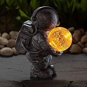 VP Home Spaceman Solar Powered LED Outdoor Decor Garden Light