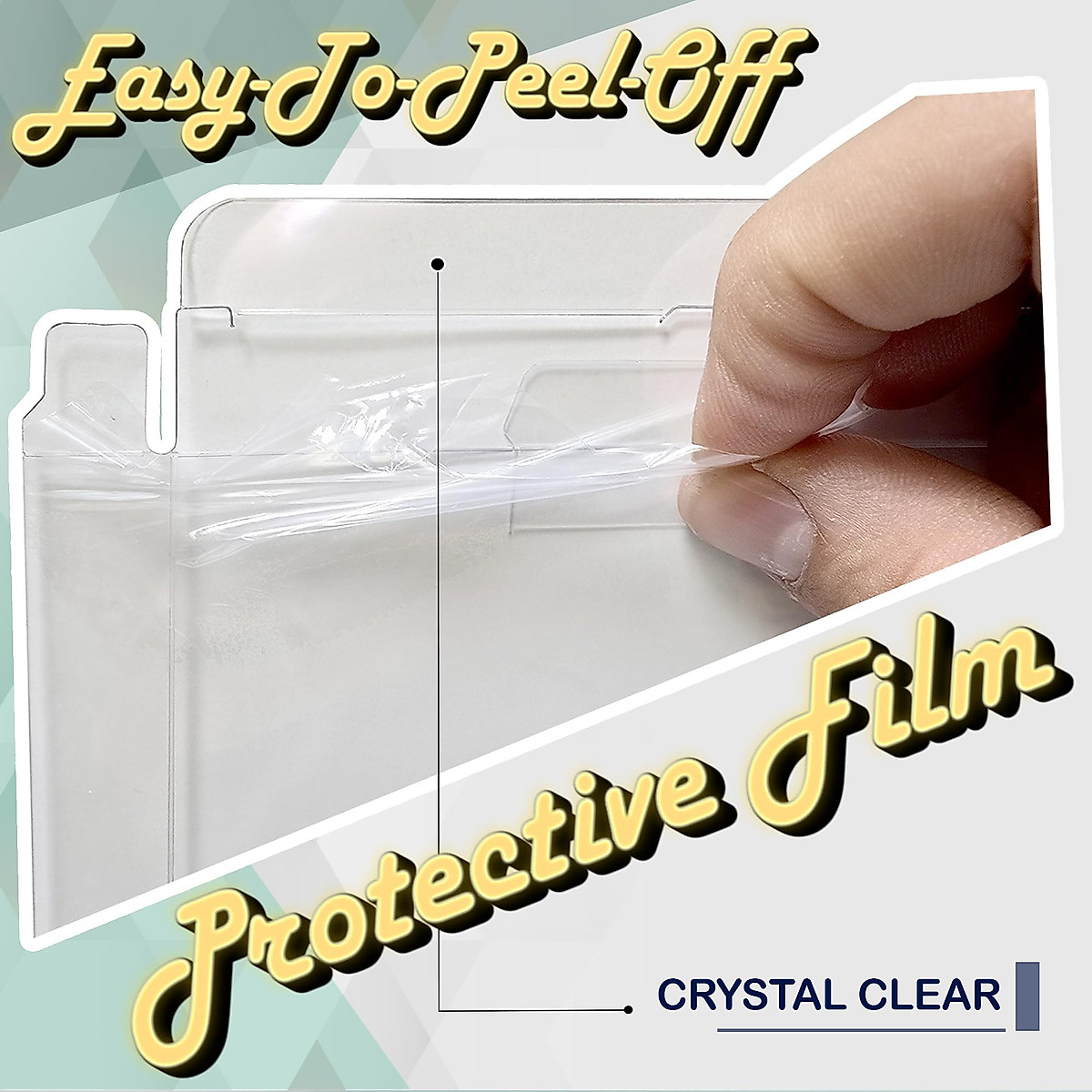 MALKO 10 PACK Video Game Protector Compatible with: Nintendo Switch Game Case & Steelbook | Clear Plastic Sleeve